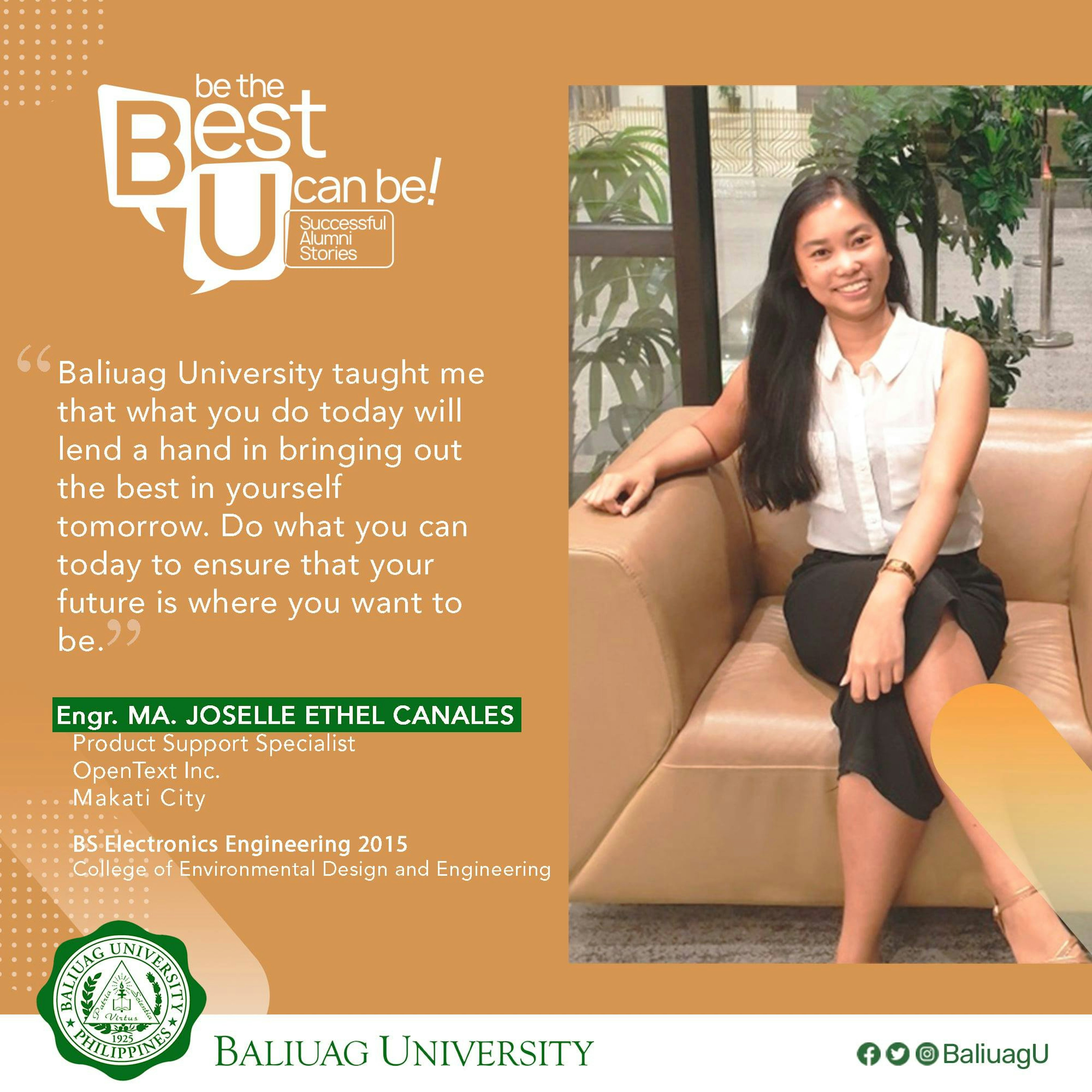 Ma. Joselle Canales - Baliuag University